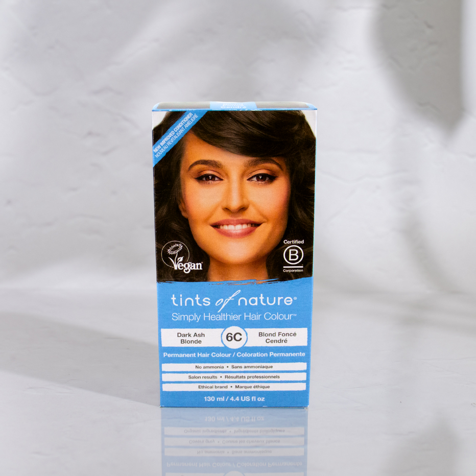 6C Classic Dark Ash Blonde Permanent Hair Dye - Tints of Nature – Tints ...